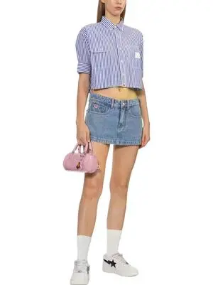 AAPE BY *A BATHING APE Apee™ A Bathing Ape® Striped Shirt - Blue