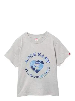 AAPE BY *A BATHING APE Apee™ A Bathing Ape® Camo Heart Graphic T-shirt - Grey