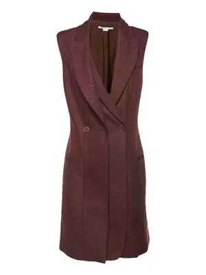Stella McCartney Double-breasted Coat Dress - Red