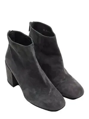 STUART WEITZMAN Suede Ankle Boots - Grey