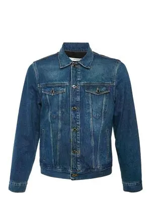 Givenchy Logo-print Denim Jacket - Blue
