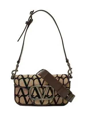 Valentino Garavani Small Locò Shoulder Bag - Neutrals