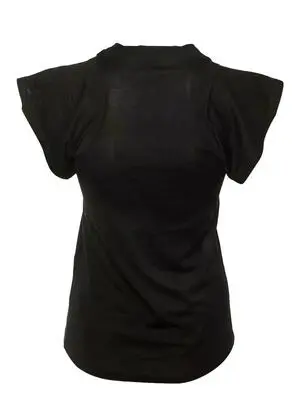 Isabel Marant Étoile Cut-out T-shirt - Black