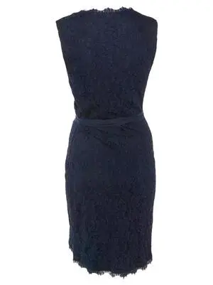 Diane Von Furstenberg Julianna Lace Wrap Dress - Blue