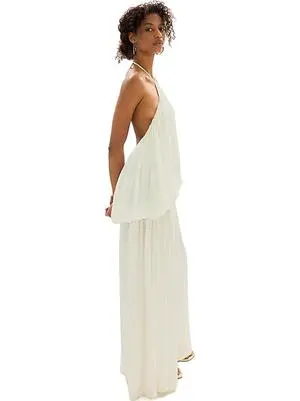 THIRD FORM Halterneck Maxi Dress - Cloud