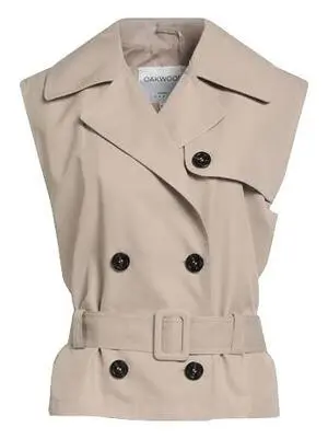 OAKWOOD OAKWOOD Sleeveless Belted Twill Vest