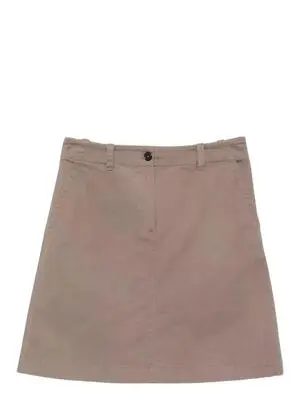 Marc O'polo A-line Mini Skirt - Brown