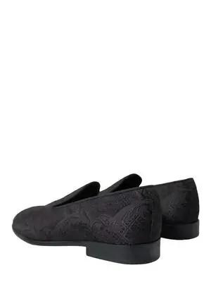 DOLCE & GABBANA Dolce & Gabbana Brocade Effect Loafers