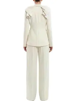 SAIID KOBEISY Tailored Blazer Jacket - Neutrals