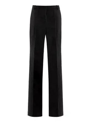 SAIID KOBEISY Straight-cut Trousers - Black