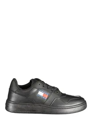 Tommy Hilfiger Logo Patch Sneakers - Black