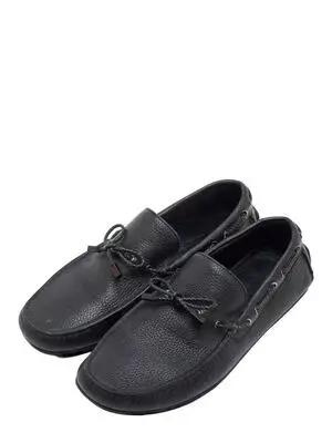 Ermenegildo Zegna Bow Detailing Loafers - Black