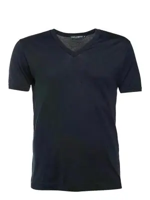 Dolce & Gabbana V-neck T-shirt - Black