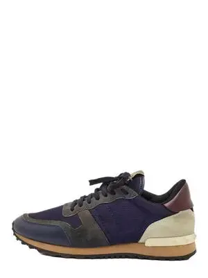 Valentino Garavani Rockrunner Panelled Sneakers - Blue