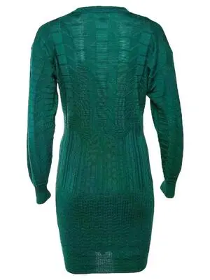 Missoni Knitted Midi Dress - Green