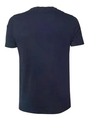 Neil Barrett Lightning-bolt Print Cotton T-shirt - Blue