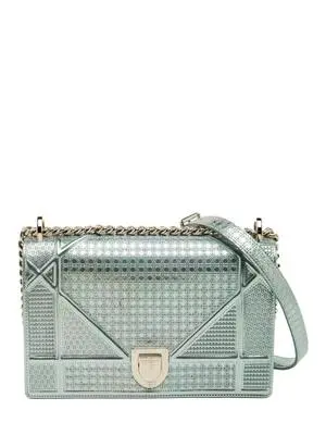 Dior Diorama Microcannage Shoulder Bag - Blue