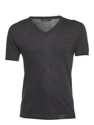 Dolce & Gabbana V-neck T-shirt - Grey