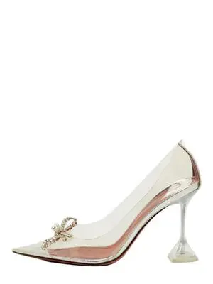 Amina Muaddi Rosie Pumps - Silver