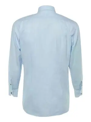 LANVIN Button-down Cotton Shirt - Blue
