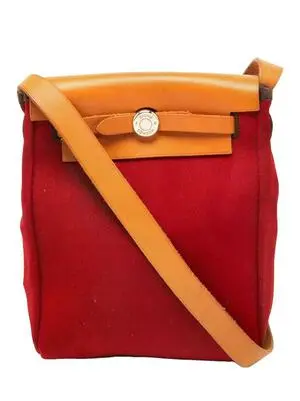Hermès Herbag Tpm Shoulder Bag - Red