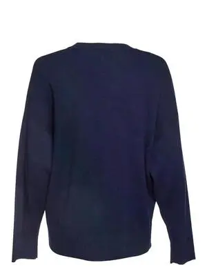 Sandro Crew Neck Sweater - Blue