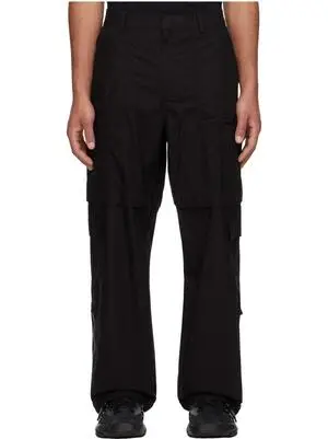 JUUN.J Slit Trousers - Black