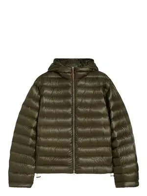 JIL SANDER Padded Down Jacket - Forest Green