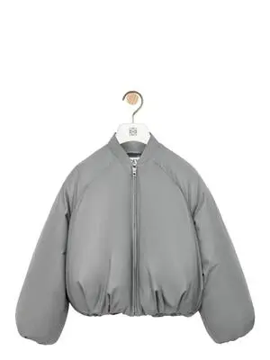 LOEWE Loewe Padded Bomber Jacket In Nappa Lambskin