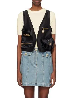 Moschino V-neck Vest - Multicolor