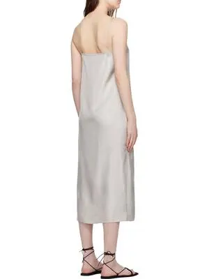 LOULOU STUDIO Square Neck Dress - White