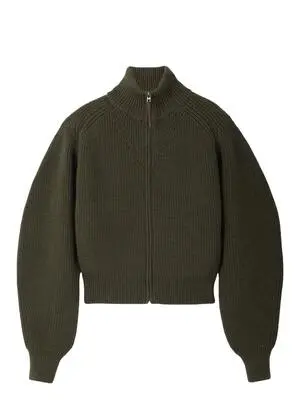 JACQUEMUS Jacquemus Zip-Up Knitted Cardigan