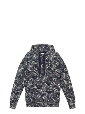 Isabel Marant Étoile Marvin Printed Cotton Hoodie - Black