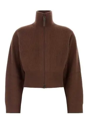BRUNELLO CUCINELLI Brunello Cucinelli High Neck Zip-Up Jacket