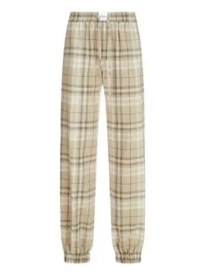ATTICO Attico Checkered Trousers