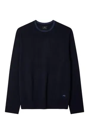 Paul Smith Long-sleeved Sweater - Navy