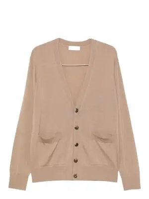 DRIES VAN NOTEN Dries Van Noten Long-Sleeved V-Neck Cardigan With Pockets