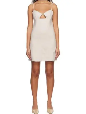 SYSTEM System Name Hollow-Out Mini Dress