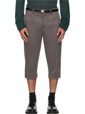 RIER Knickerbocker Wool Shorts - Black