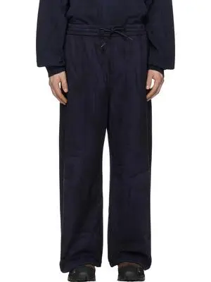 JUUN.J Painted Jersey Trousers - Black
