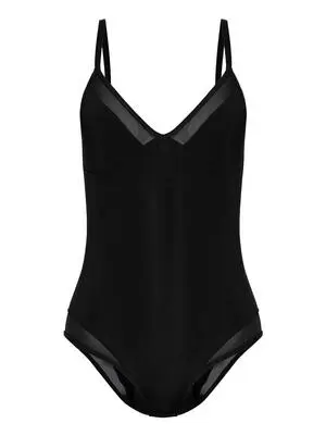 HEIST STUDIOS Sheer Mesh Bodysuit - Black