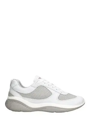 Steve Madden Prevale Mesh Trainers - Grey Mixed