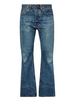 Nudie Jeans Flared-leg Denim Jeans - Lineage Tracks
