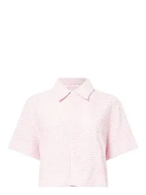Simkhai Reeves Camp Woven Shirt - Daisy Ivory