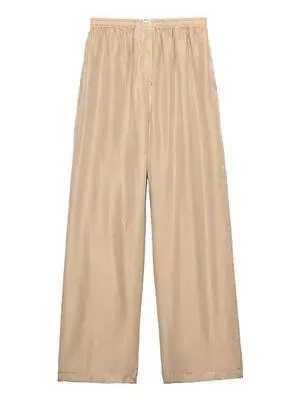 Prada Silk Trousers - Neutral