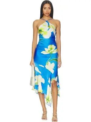Amanda Uprichard Gabriella Midi Dress - Multi