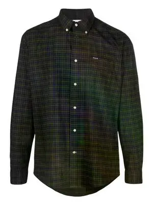 Barbour Tartan-check Cotton Shirt - Green