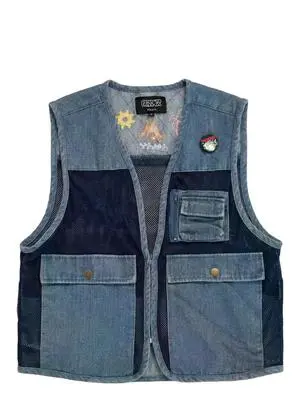 PAS DE MER Gilet - Blue