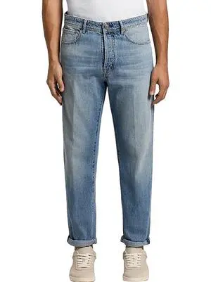 Peserico Light Wash Denim Jeans - Ink