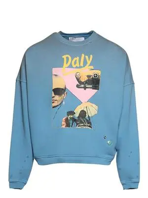 PALY Graphic Crewneck Sweatshirt - Blue